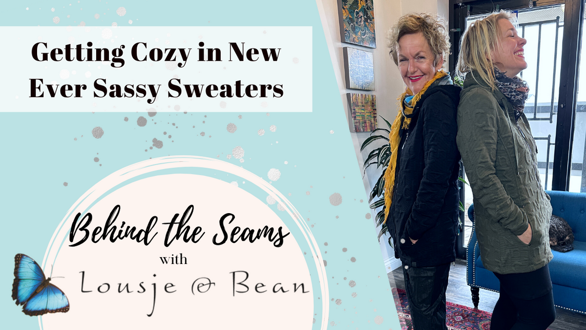 Getting Cozy in New Ever Sassy Sweaters – Lousje & Bean
