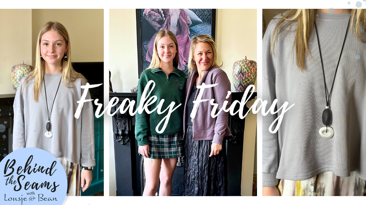 Freaky Friday: Tessa Dresses Ruby – Lousje & Bean