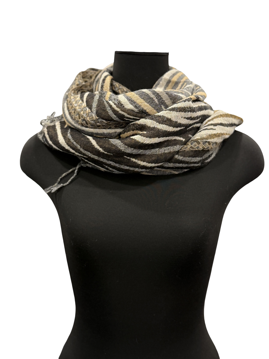 Unique Boiled Wool Scarf – Lousje & Bean